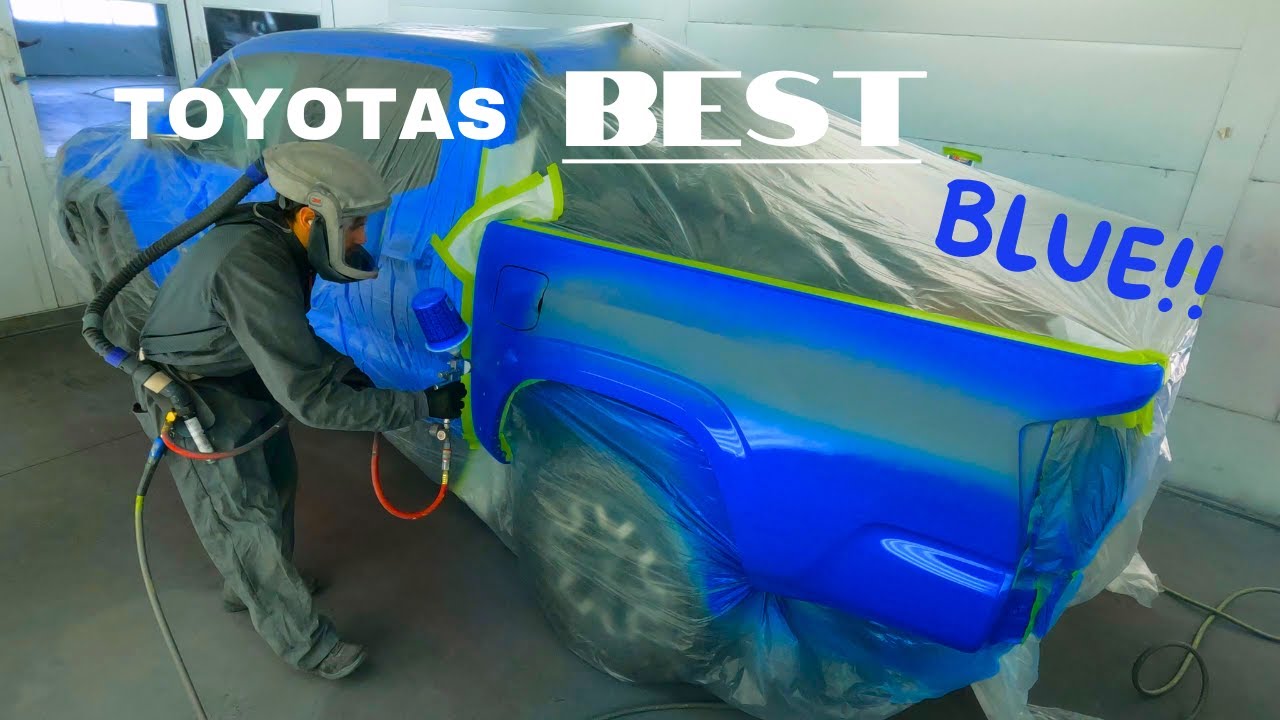 Fastest, CLEANEST, Primer to Paint in VooDoo Blue!! - YouTube