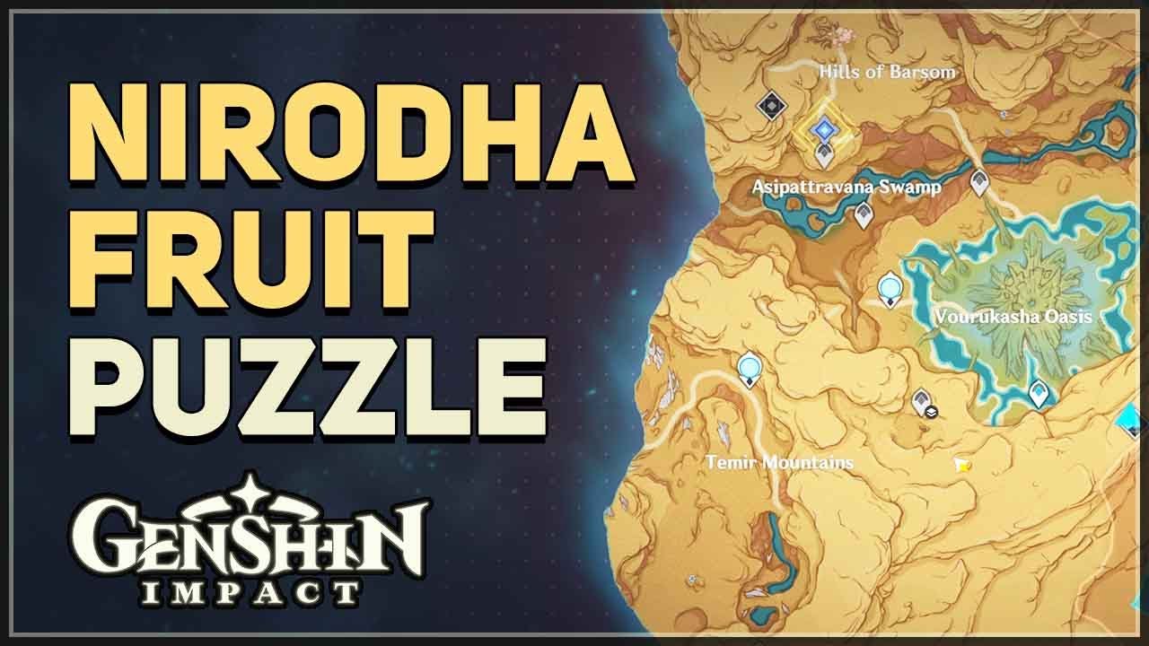 Nirodha Fruit Puzzle Genshin Impact - YouTube