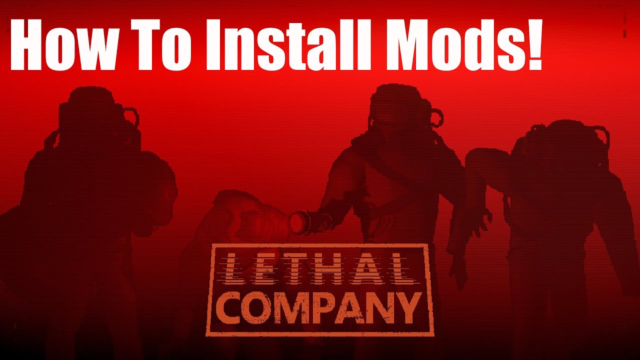HOW TO INSTALL LETHAL COMPANY MODS - 2024 WORKING - YouTube