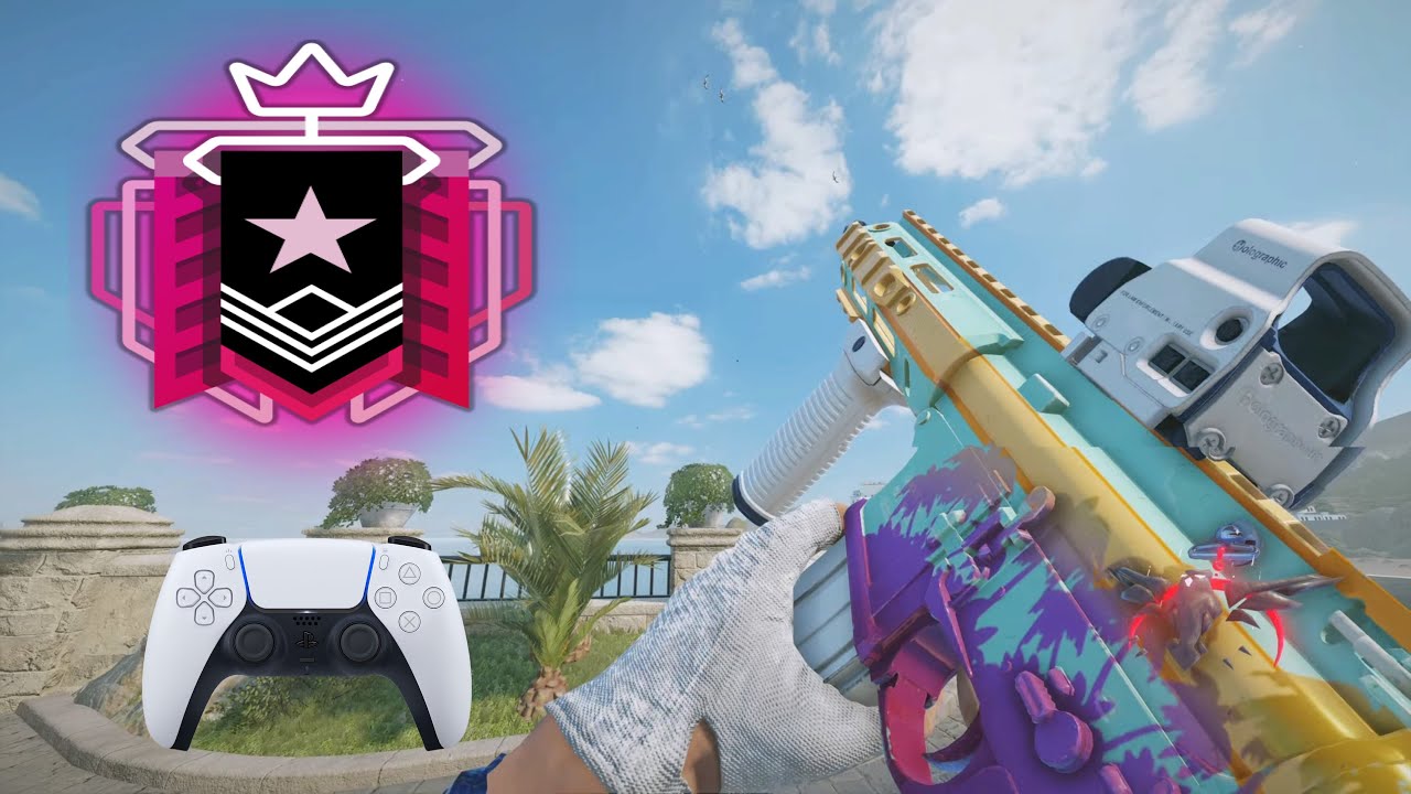 HOW THE BEST CONTROLLER CHAMPION PLAYS RANKED - Rainbow Six Siege ...