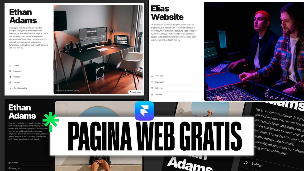 Como Crear una PAGINA WEB GRATIS en menos de 5 Minutos CREAR TU PAGINA ...