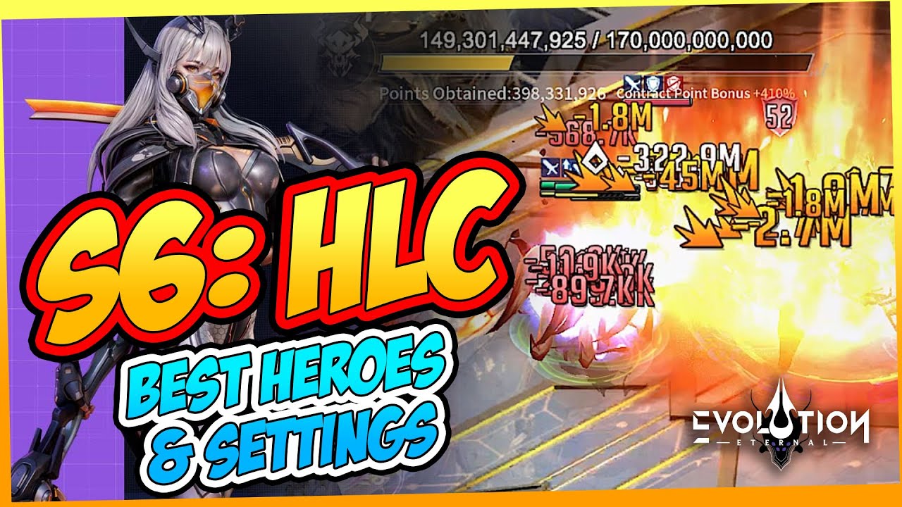 HOLYLAND CONTRACT (HLC) SEASON 6 BEST HERO COMP | ETERNAL EVOLUTION - YouTube