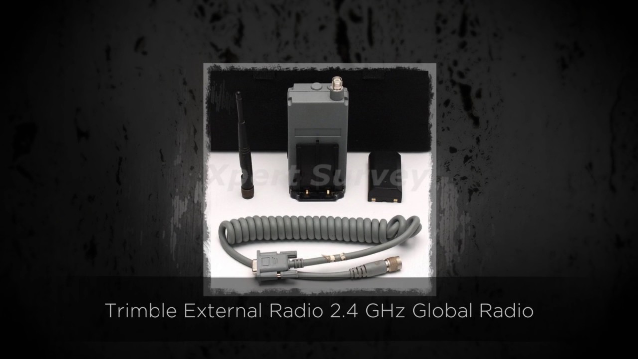 Trimble External Radio 2.4 GHz Global Radio - YouTube