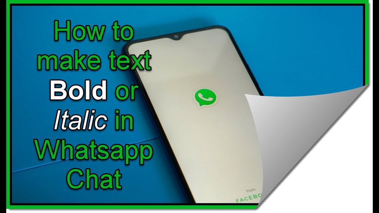 How To Make Text Bold In Whatsapp Chat On Android YouTube how-to-make-text-bold-in-whatsapp-chat-on-android-youtube