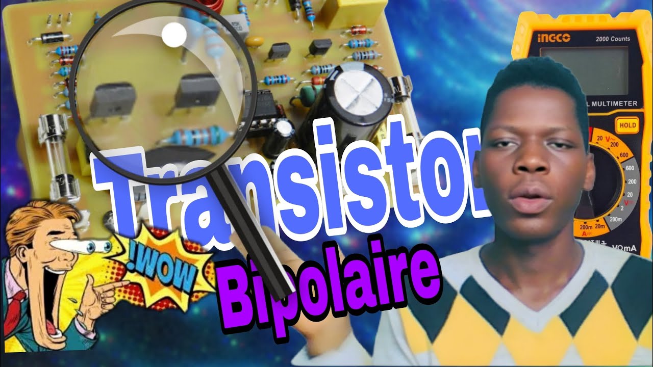 Comment tester les Transistors bipolaire NPN et PNP - YouTube