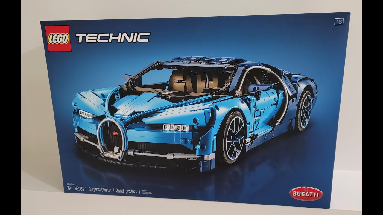 Lego 42083 Bugatti Chiron Build - YouTube