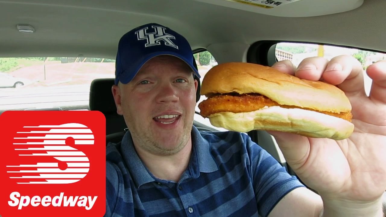 Reed Reviews Speedway Spicy Chicken Hoagie - YouTube