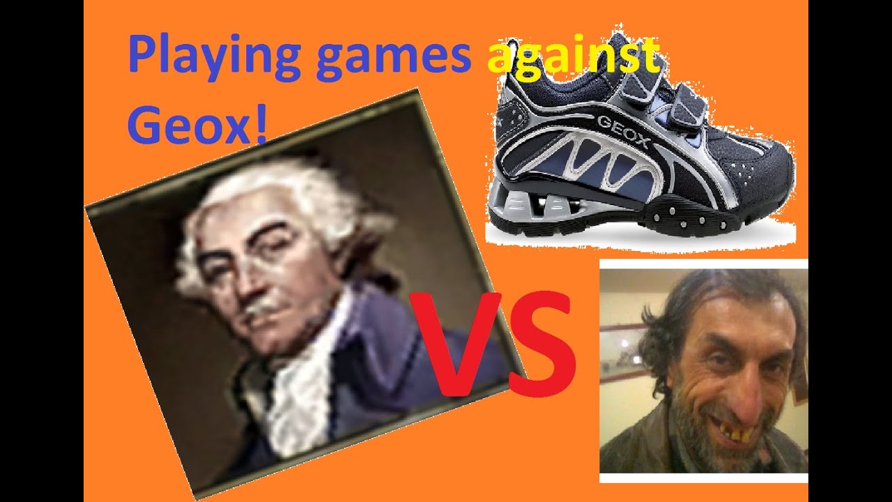 Playing games against Geox! - YouTube