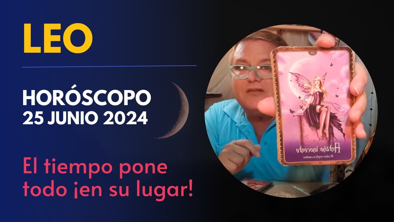 ♌️ #Leo: El tiempo, ¡todo lo pone en su lugar! - YouTube