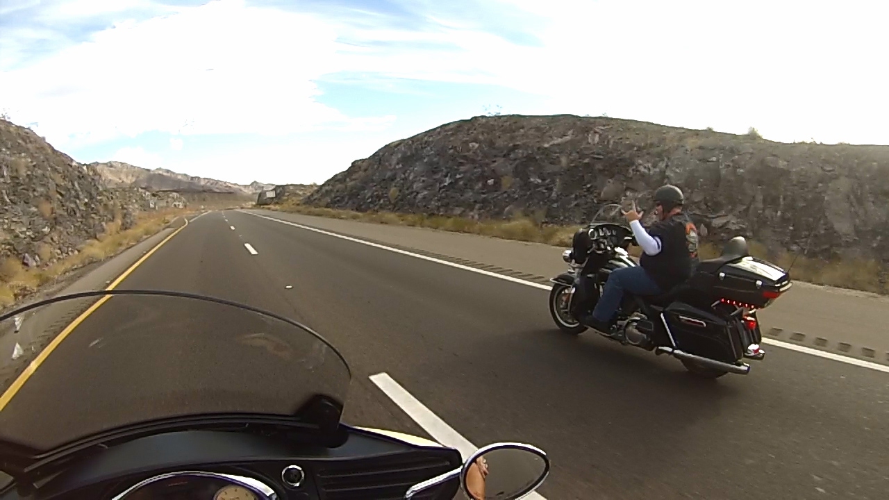 Route 66 motorcycle trip - Day 2 - Hoover Dam to Seligman - YouTube