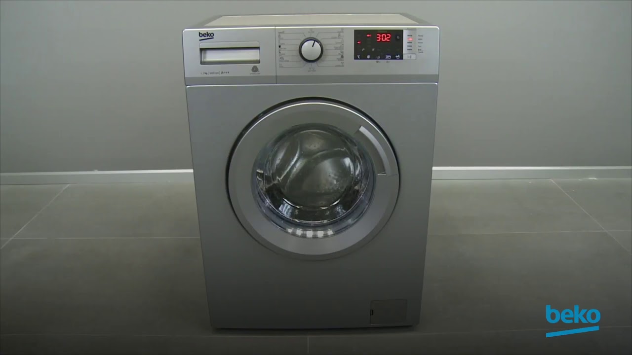 BEKO WM | How to use washing machine programs? - YouTube