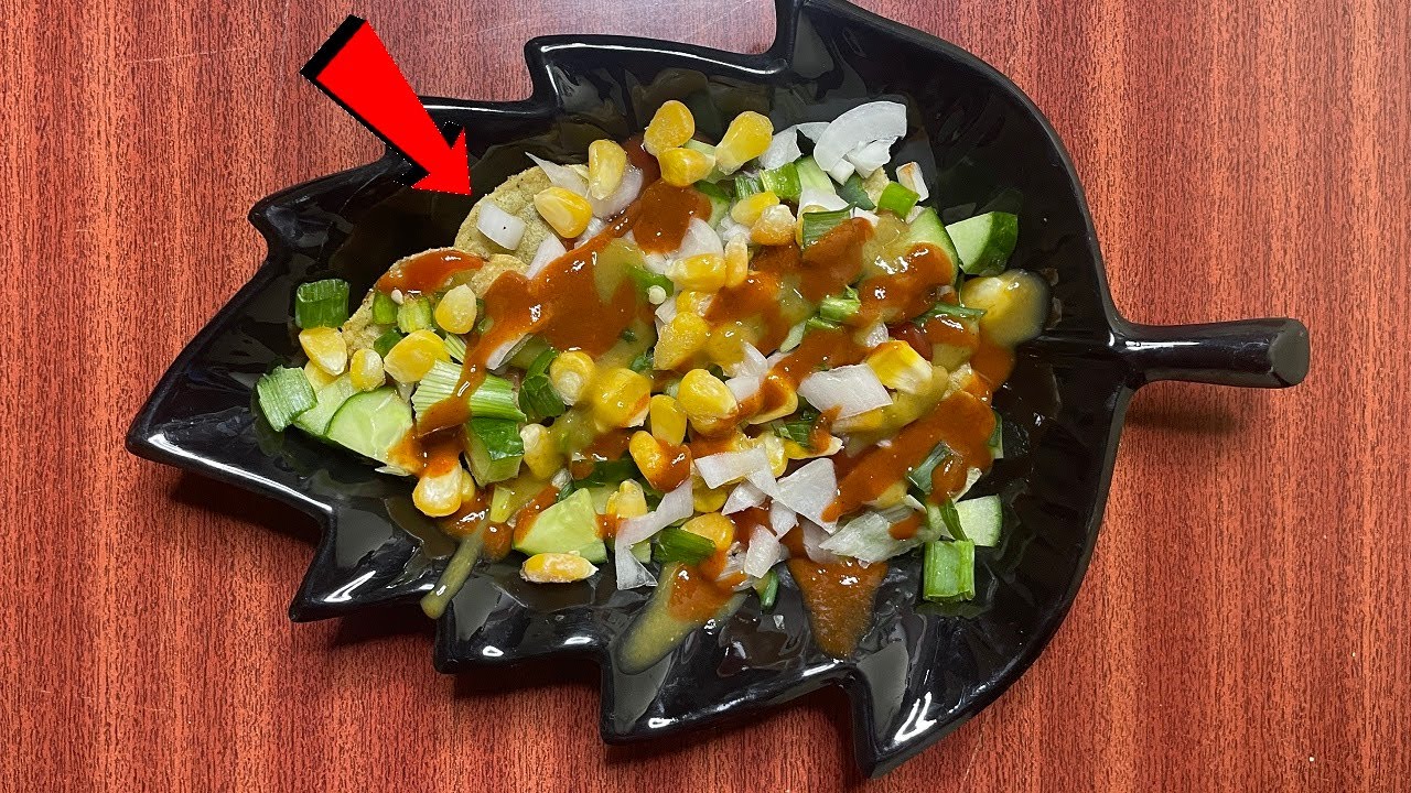 Lays Chaat Easy Chakhna Recipe Quick Evening Snack - YouTube