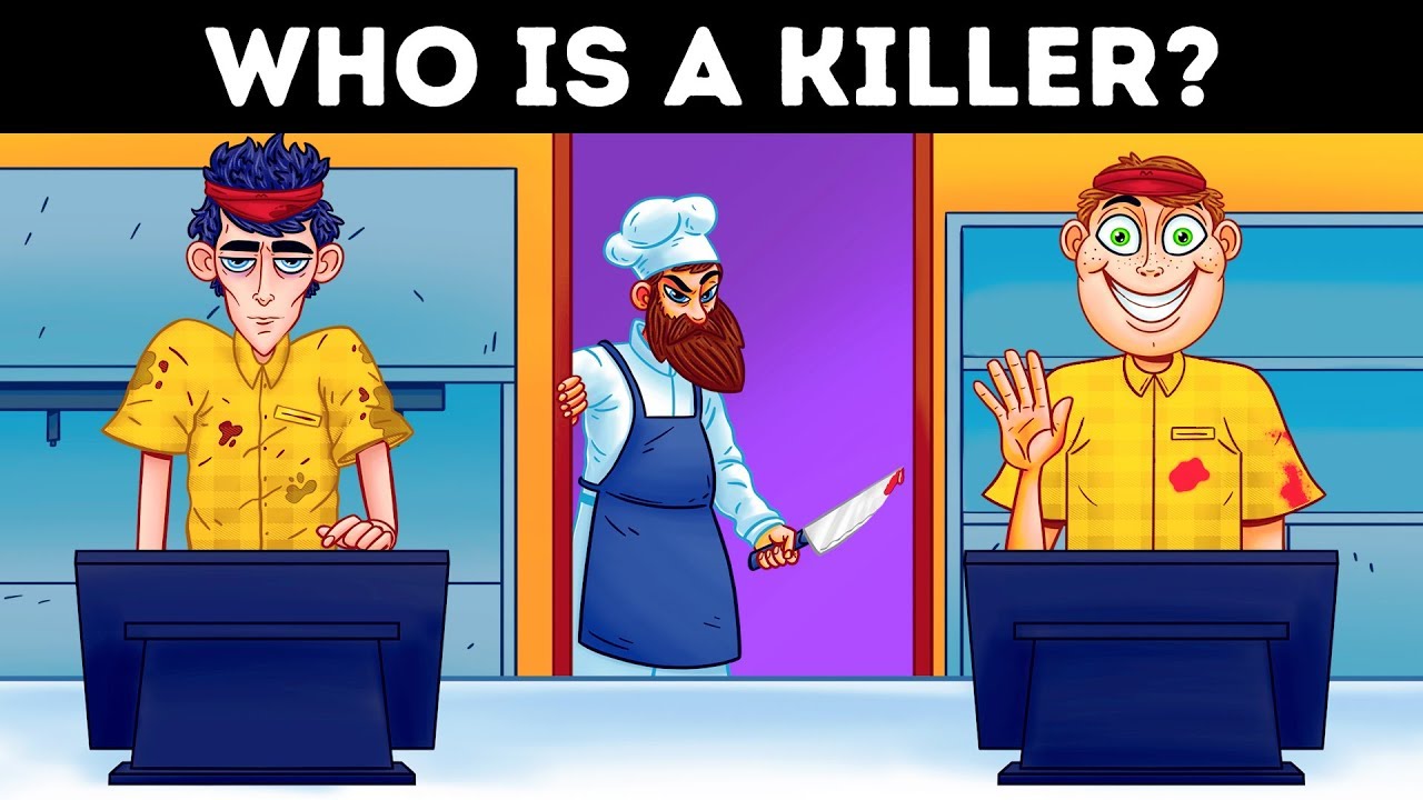 11 DETECTIVE RIDDLES THAT'LL CHILL YOU TO THE BONE! 😨 - YouTube