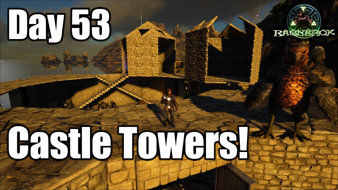Building Castle Towers with Triangle Skylights 🏰 (Ep. 53) - YouTube