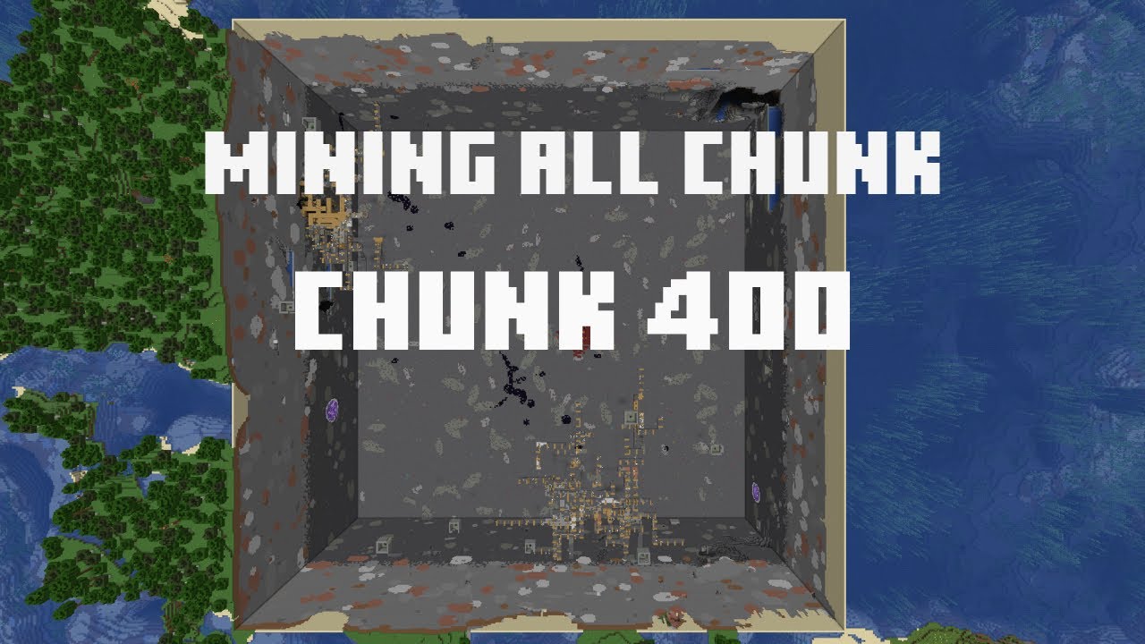Mining all the chunks in Minecraft (Chunk 400) - YouTube