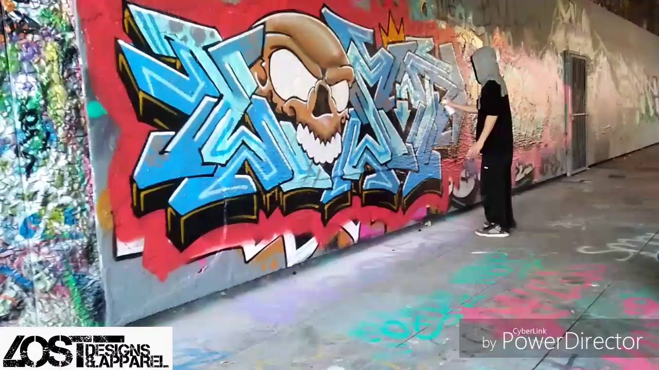 THE LOST ONE.. legal wall, ft Lobs.. Adelaide Graffiti - YouTube