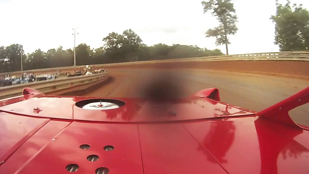 #2T Kyle Lee, heat race, in-car camera, Hagerstown Speedway 8-2-14 ...