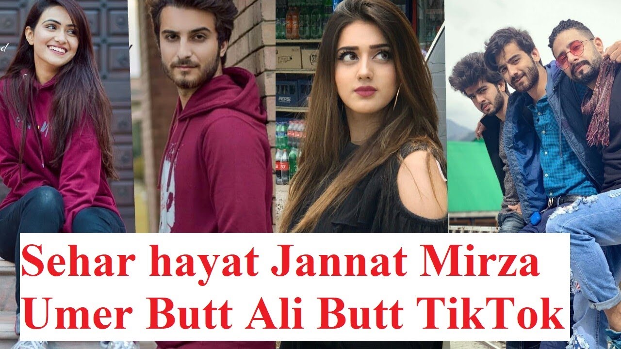 Sehar Hayat Jannat Mirza Umer Butt & Ali Butt New Tik Tok Video 2020 | Sehar Hayat - YouTube