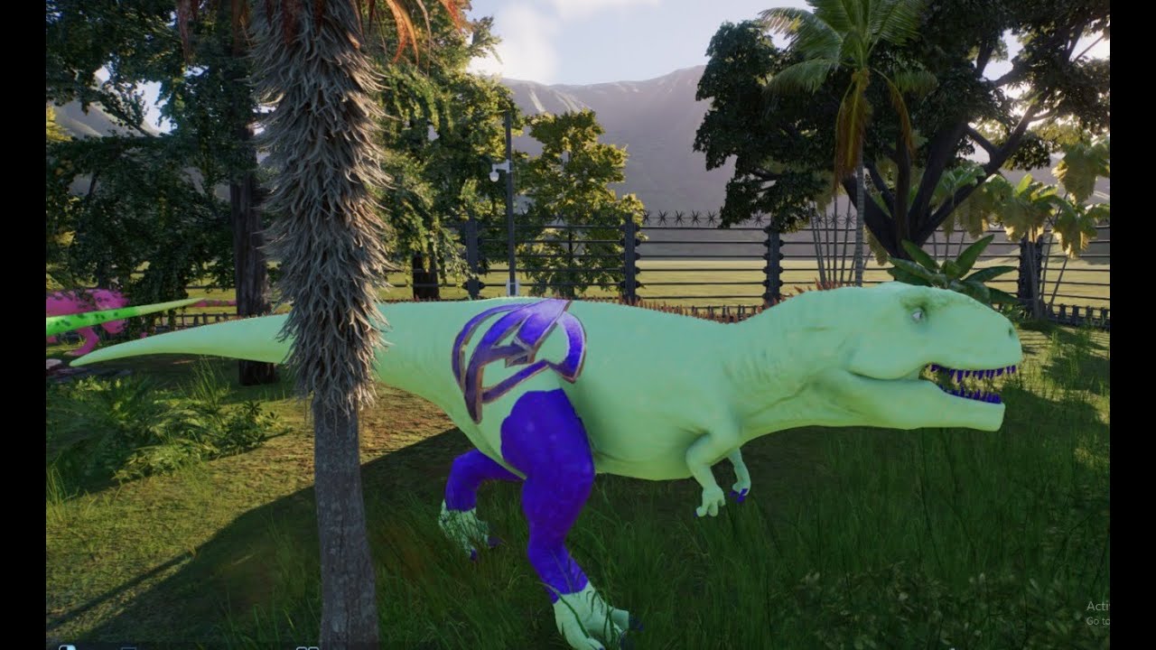 Avenger Hulk Dinosaur | Jurassic World Evolution 2 - YouTube