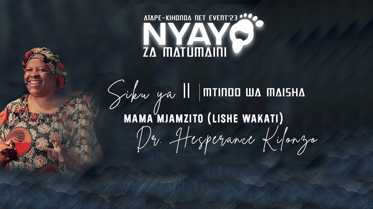 MAMA MJAMZITO (LISHE WAKATI)| Dr. Hesperance Kilonzo | 11 - YouTube