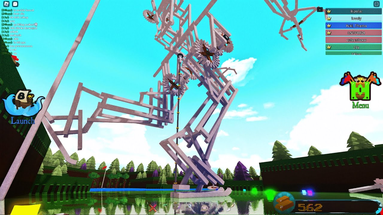 Giant walking robot or mech RC(in build a boat for treasure) roblox ...