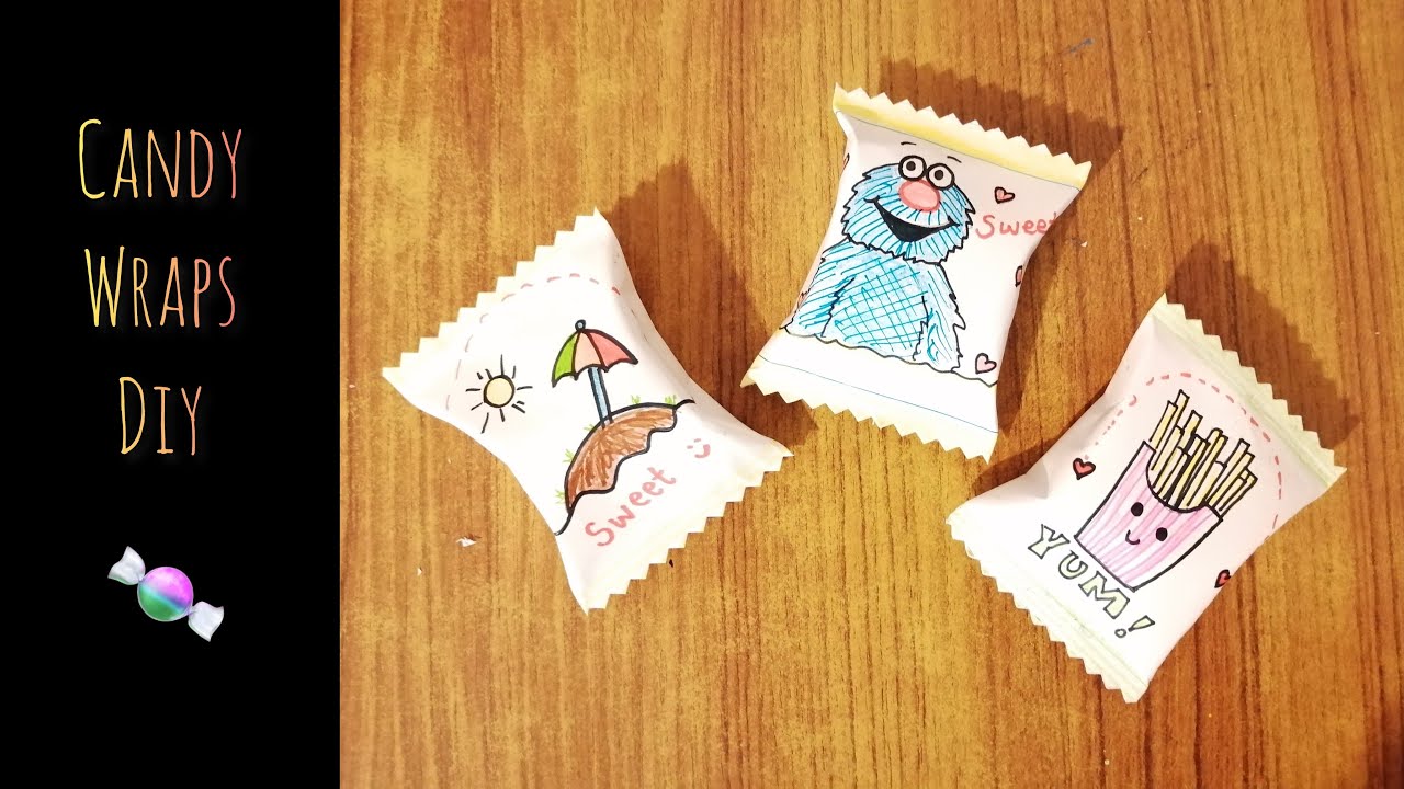 Toffee Wrapping Ideas Candy Wraps DIY Mini Gift Craft Daily Art YouTube Toffee Wrapping Ideas Candy Wraps DIY Mini Gift Craft Daily Art YouTube