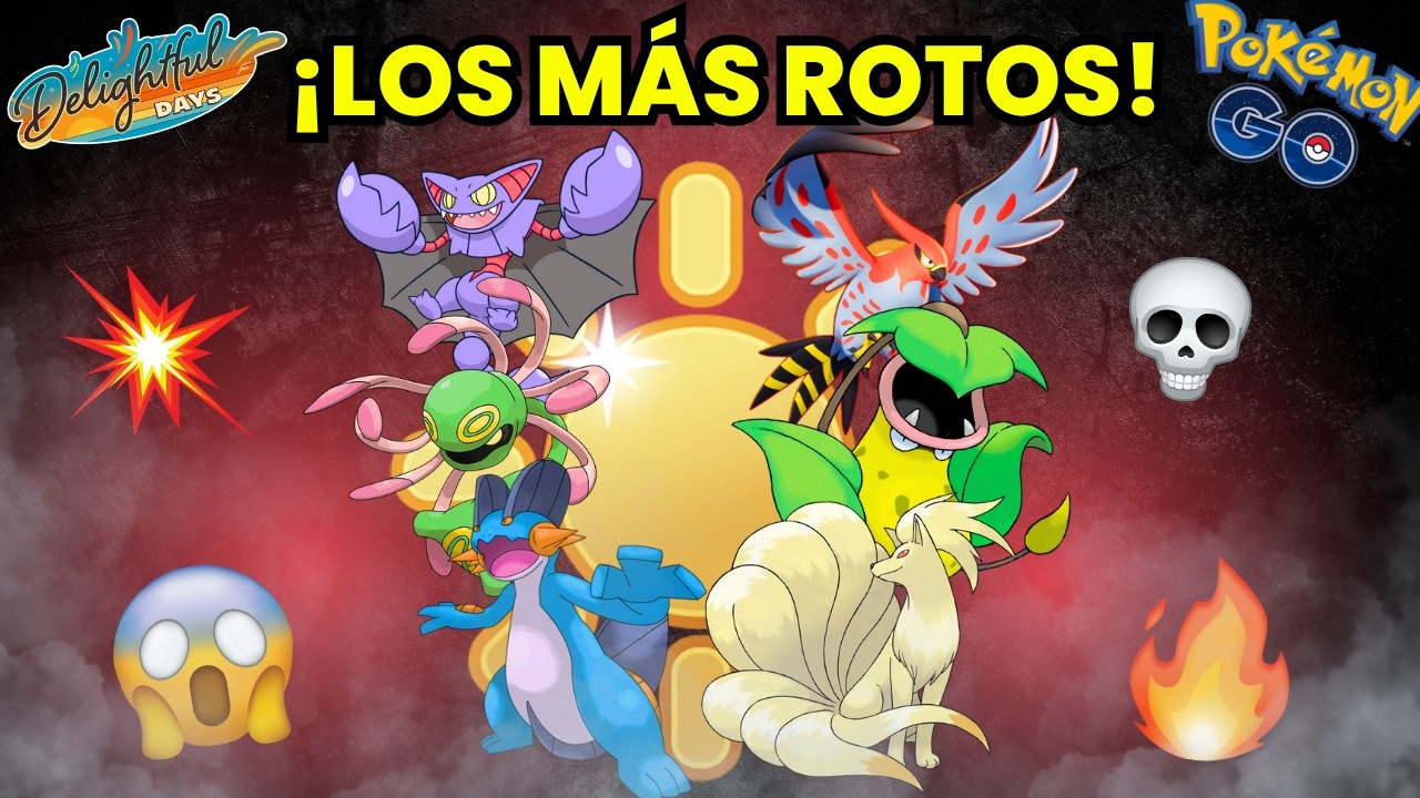 ☀️¡Los 15 Pokémon MÁS ROTOS para la Copa Soleada! Pokémon GO🔥 - YouTube