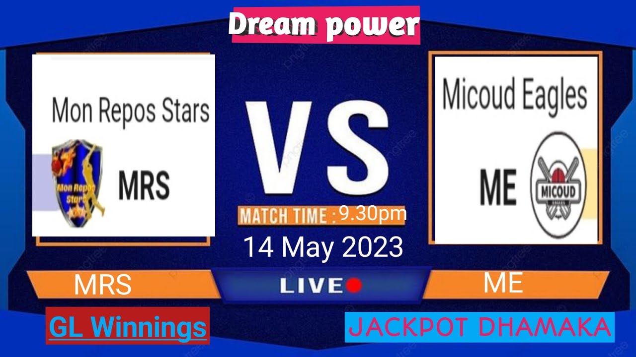 MRS VS ME//Mon Repos Stars vs Micoud Eagles//St Lucia t10 Blast//Dream ...