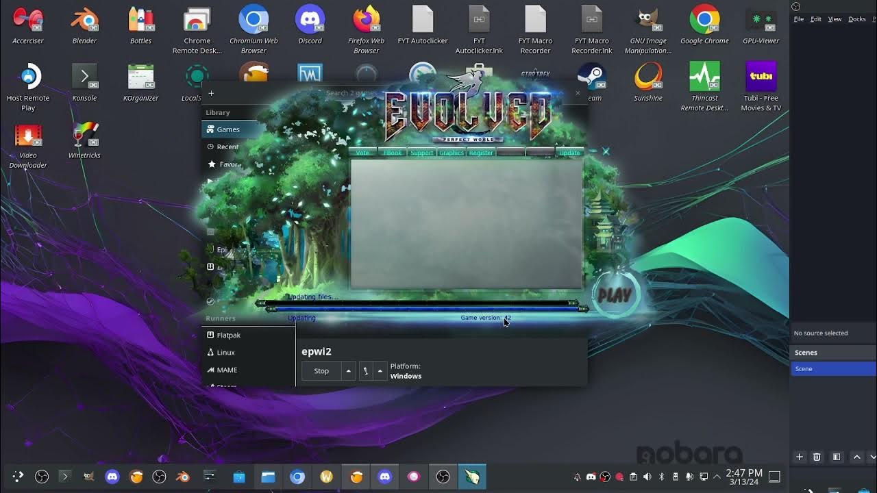 nobara 39 installing games using only lutris no terminal needed - YouTube