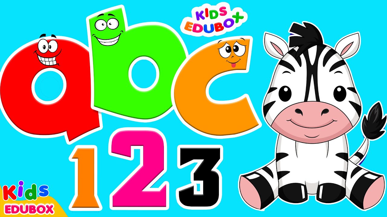 ABC, 123 & Shapes Learning Videos For Preschool | ABC And One Two Three ...