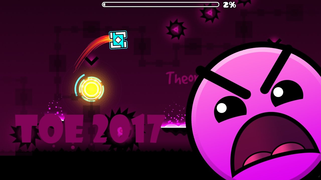 [Geometry Dash 2.1] ToE 2017 - GD Jose (2/3 Coins R.I.P.) - YouTube