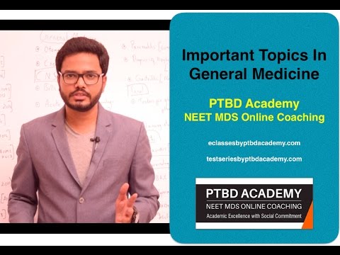 Important Topics In General Medicine - YouTube