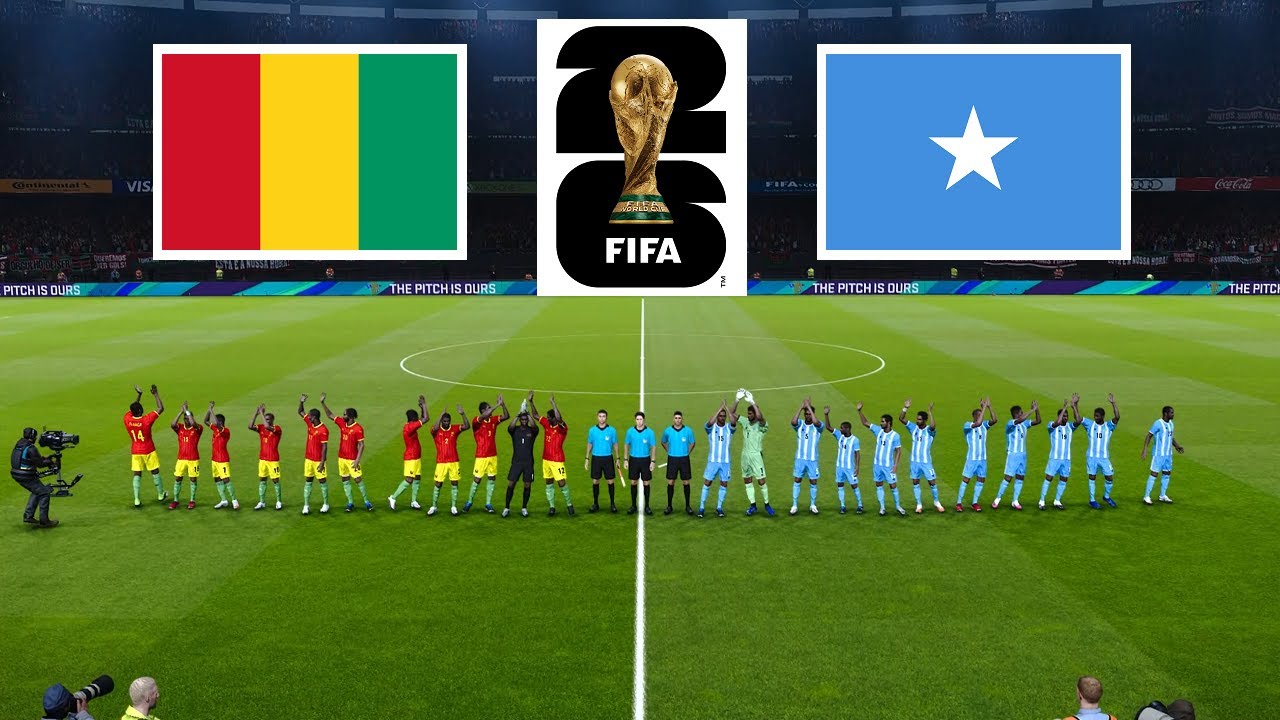 Guinea vs Somalia | FIFA WORLD CUP 2026 QUALIFICATION - YouTube