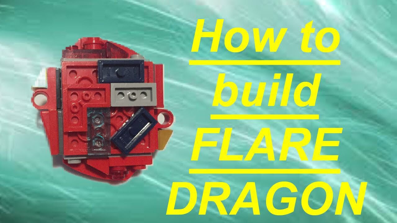 How to build Flare Dragon- LEGO BEYBLADE BURST GT- Lego Beyblade how to ...
