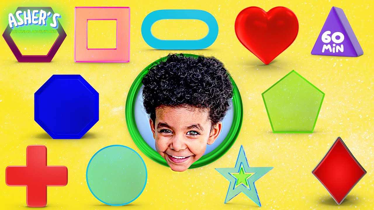 Learn Shapes, Colors, and Animals in 1 Hour 🔷🟡🐥🐕 at The Playground 🛝 ...