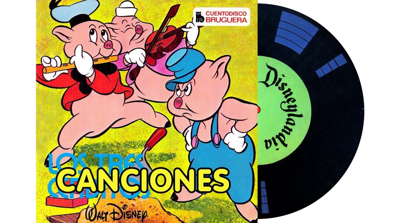 Los Tres Cerditos Pelicula De Disney Los Tres Cerditos De Walt Disney,