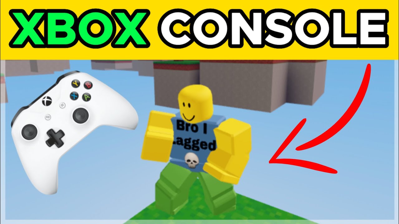 Playing Roblox Bedwars on a XBOX console! (INSANE GAMEPLAY) #roblox ...