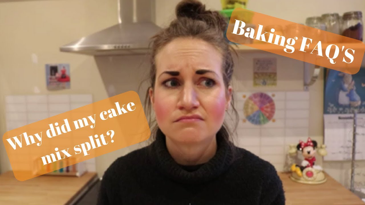 Why did my cake mixture curdle? - YouTube