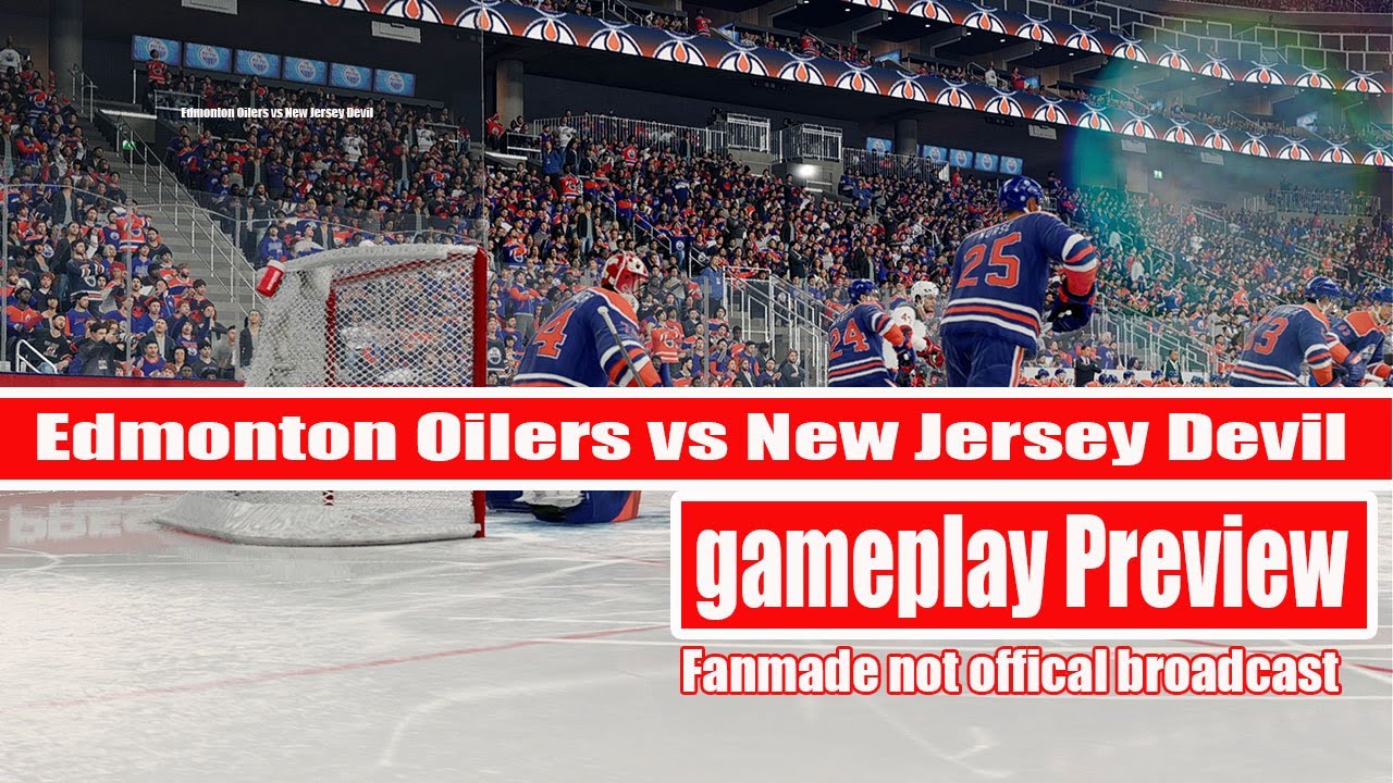 Edmonton Oilers @ New Jersey Devils | NHL Gameplay Preview | 18 Oct ...