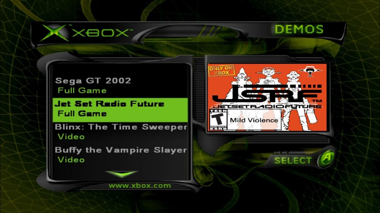 XBOX Demos Menu Sounds / music? - YouTube