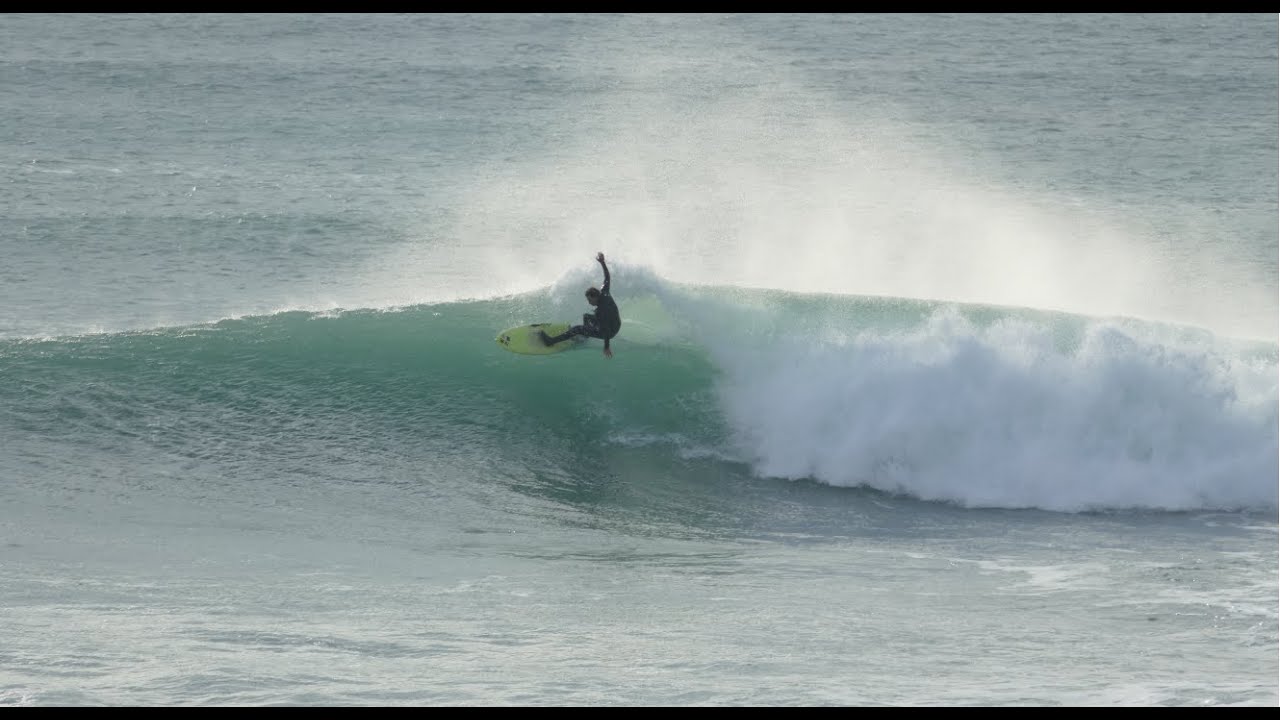 Awesome Porthleven UK Surf - YouTube