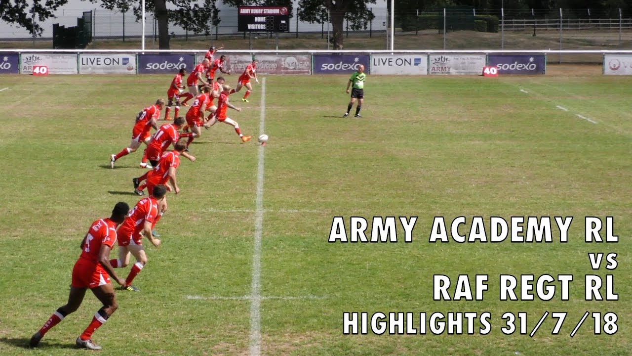 Army Academy vs RAF Regt Highlights 31-7-18 - YouTube