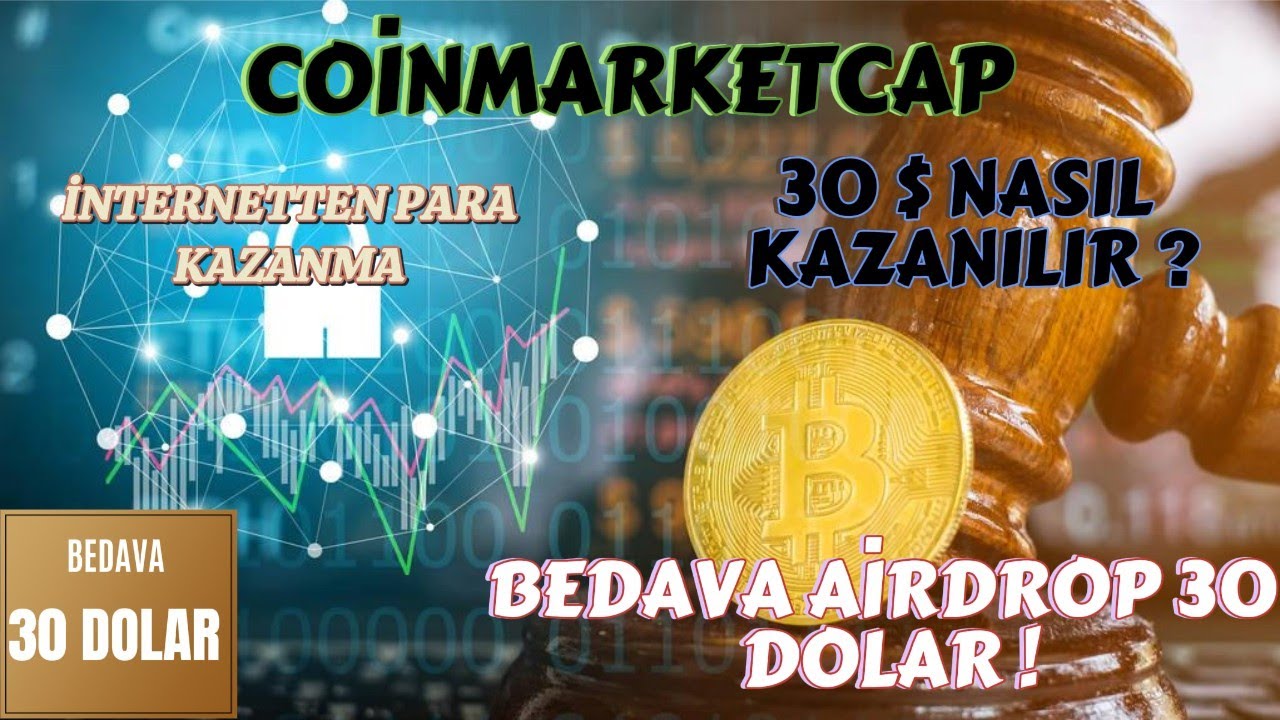 GÜNDE 30 DOLAR KAZAN ! COİNMARKETCAP 30 DOLAR NASIL KAZANILIR ? - YouTube