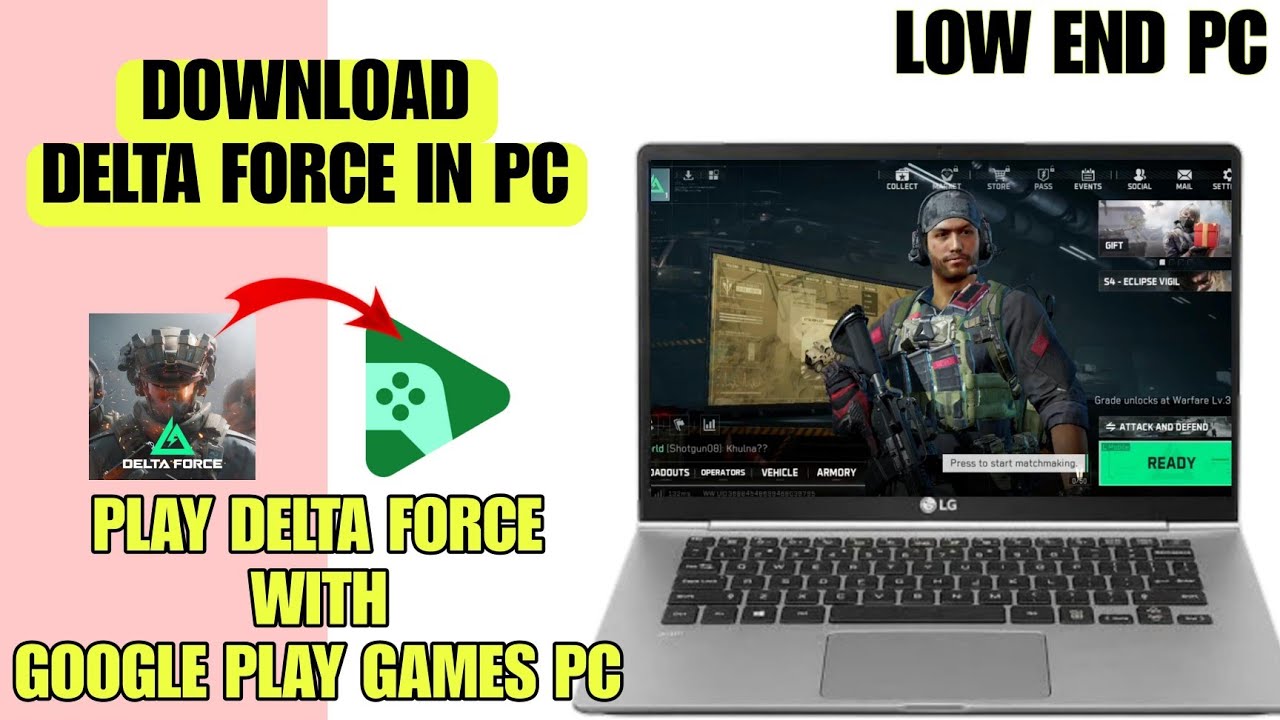 How To Download Delta Force In Google Play Games Beta Pc | Delta Force Google Play games pc ...