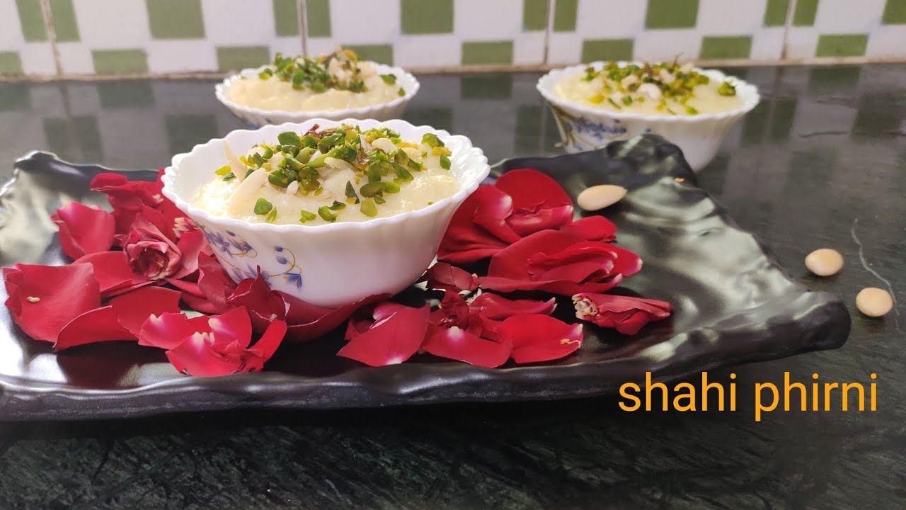 Homemade easy and tasty shahi phirni | dish u must try for this festive ...