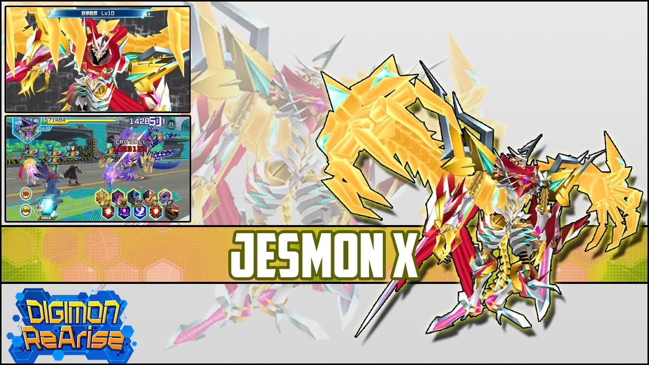 JESMON X SHOWCASE: Utility out the wazoo- Digimon ReArise JP - YouTube