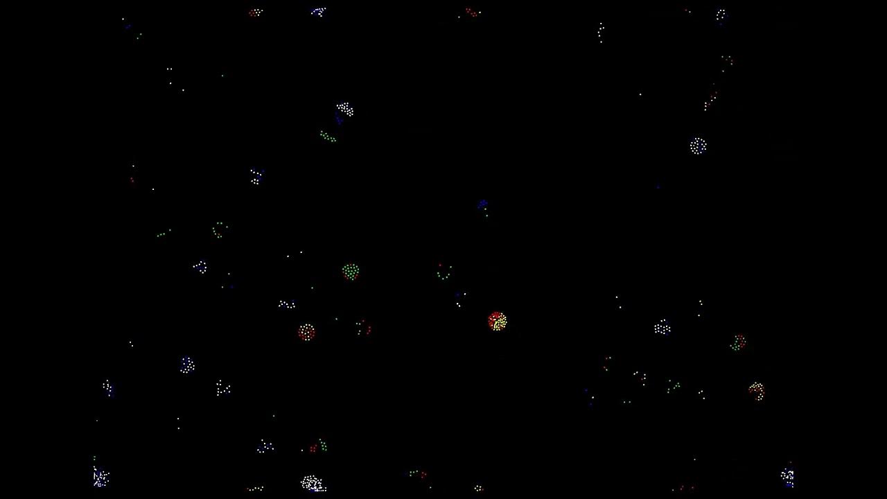 4K SPH Python+Taichi, 500 particles. Ver2 simples rules give a ...