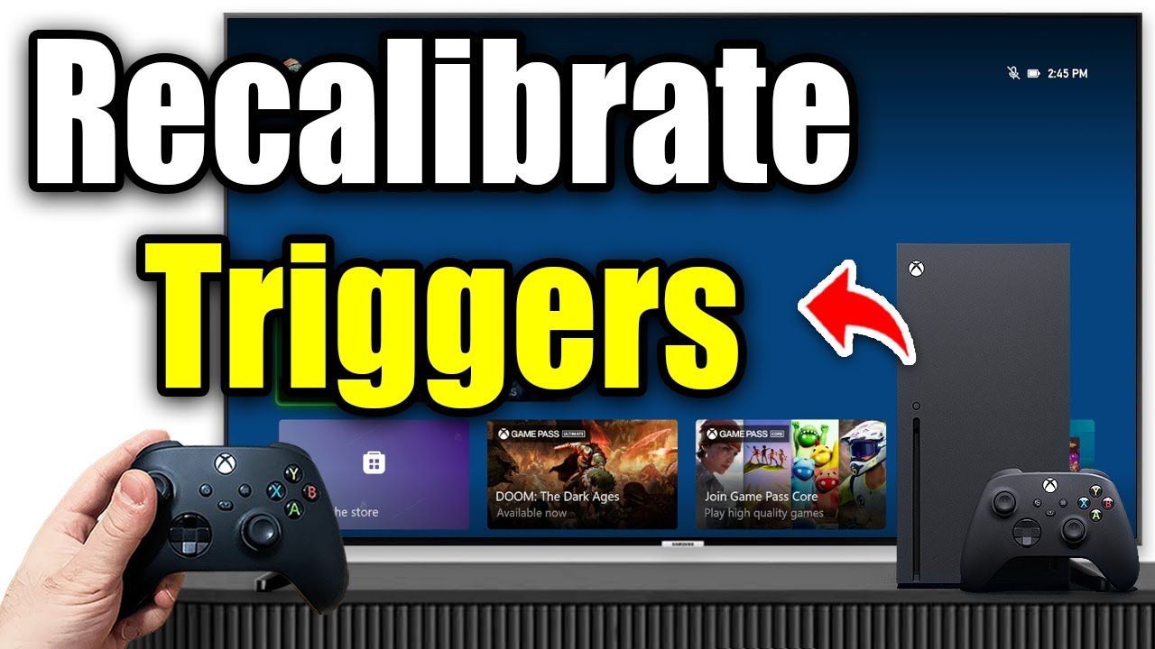 How to Recalibrate Controller Triggers on Xbox Series X|S (Fix Input Issues!) - YouTube