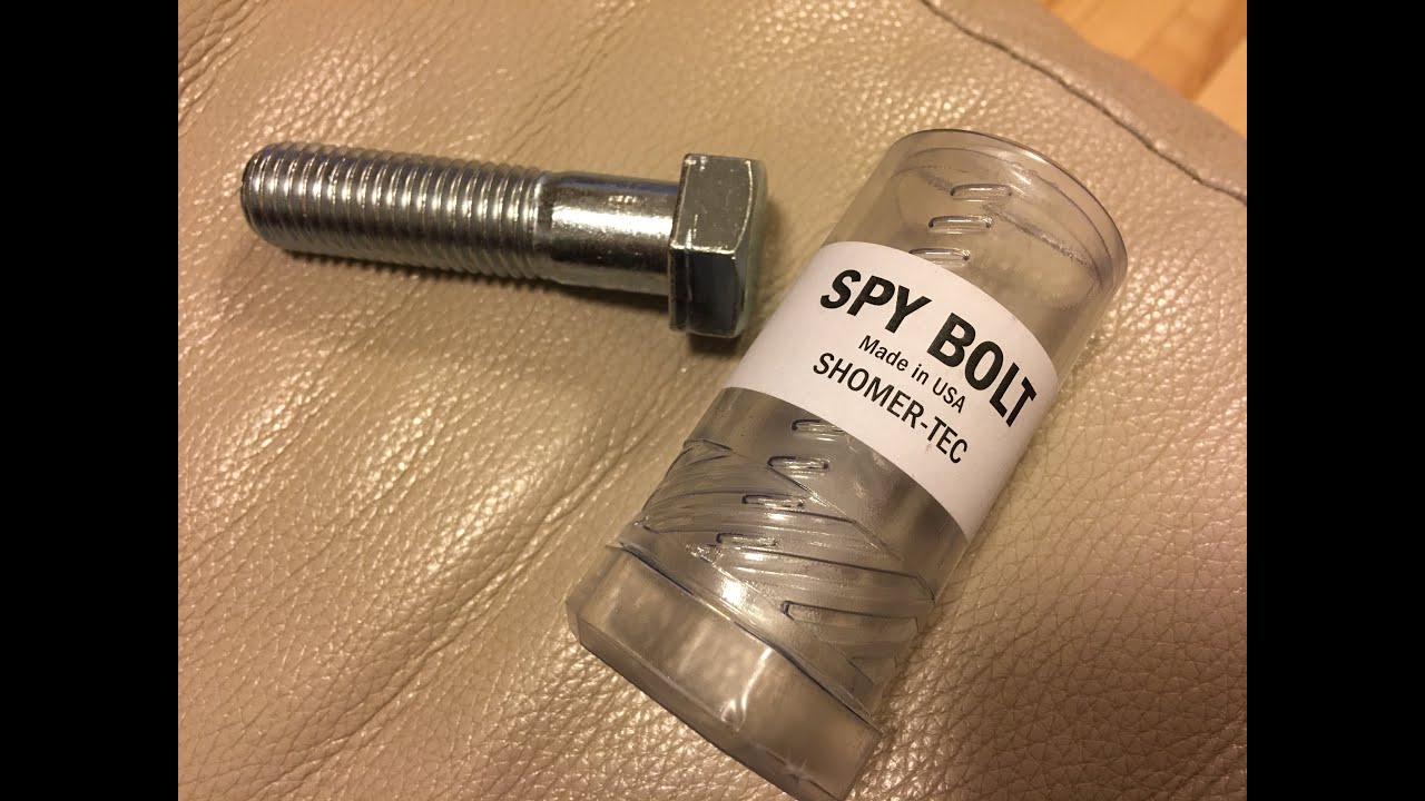 The Spy Bolt Covert Hidden Contents Secret Container Safe Storage Hide ...