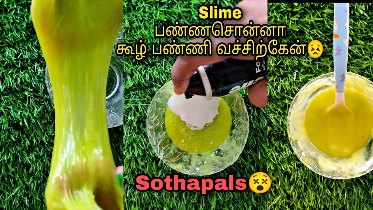 Homemade Failed slime 😖 fun video - YouTube